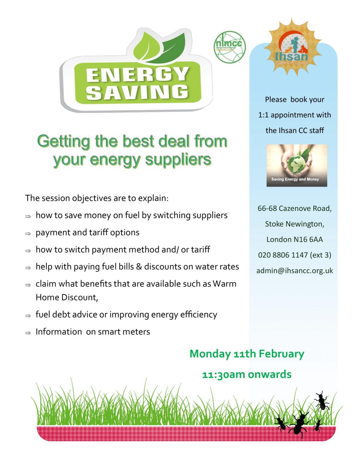 Energy Saving Workshop – NLMCC